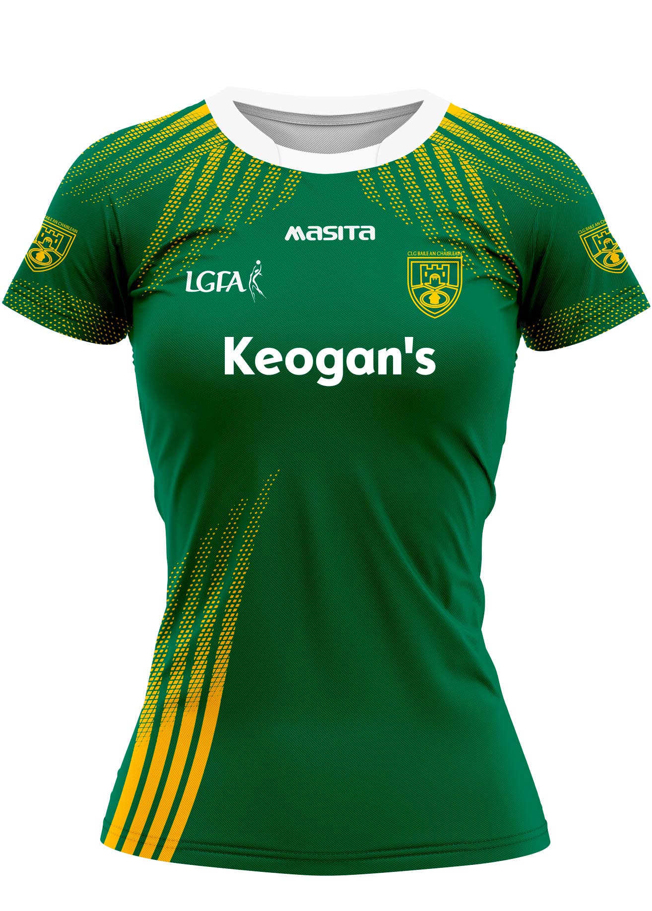 Castletown LGFA Home Jersey Player Fit Adult