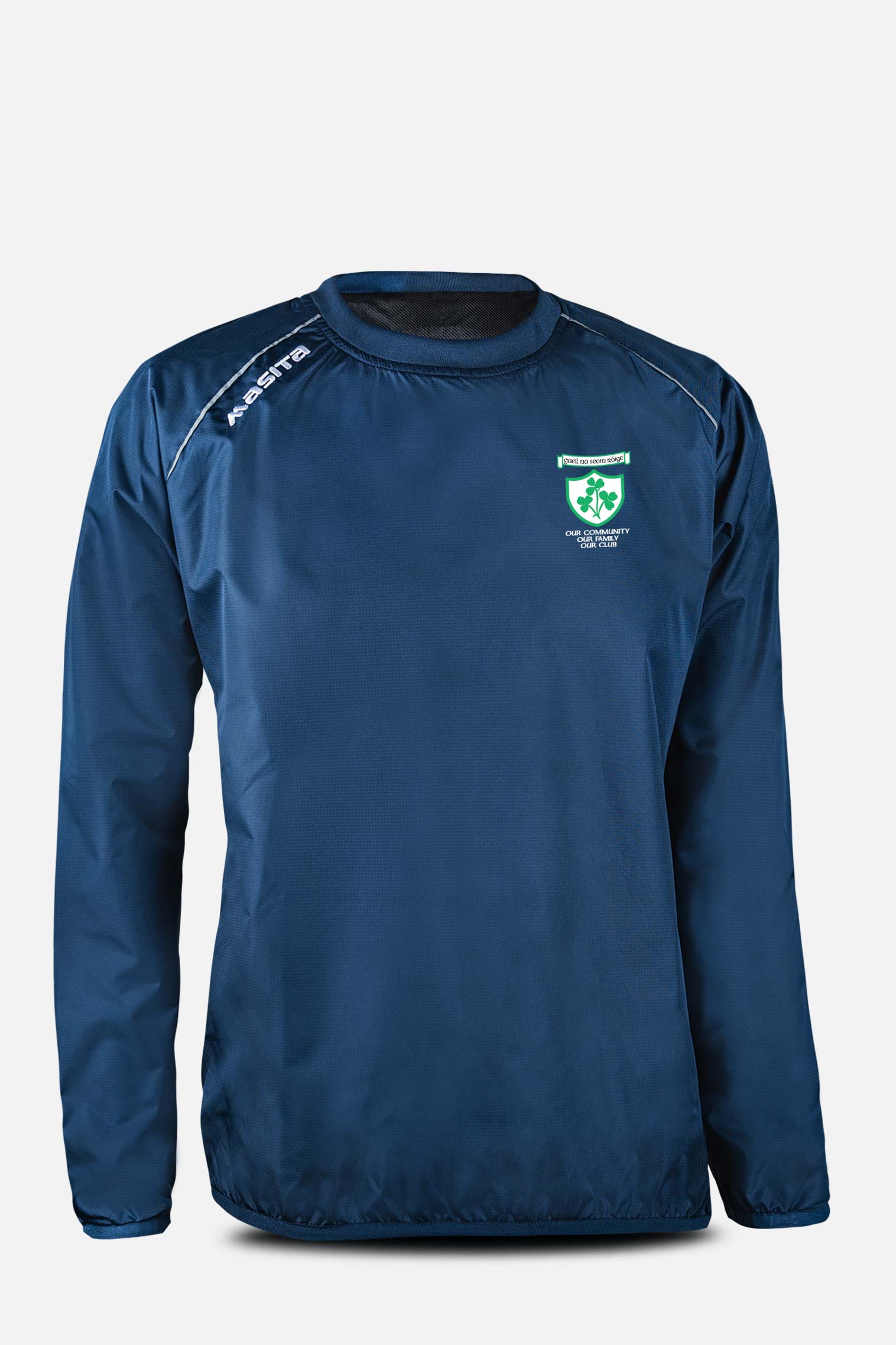 Shamrock Gaels Navy Rainsweater Kids & Adults
