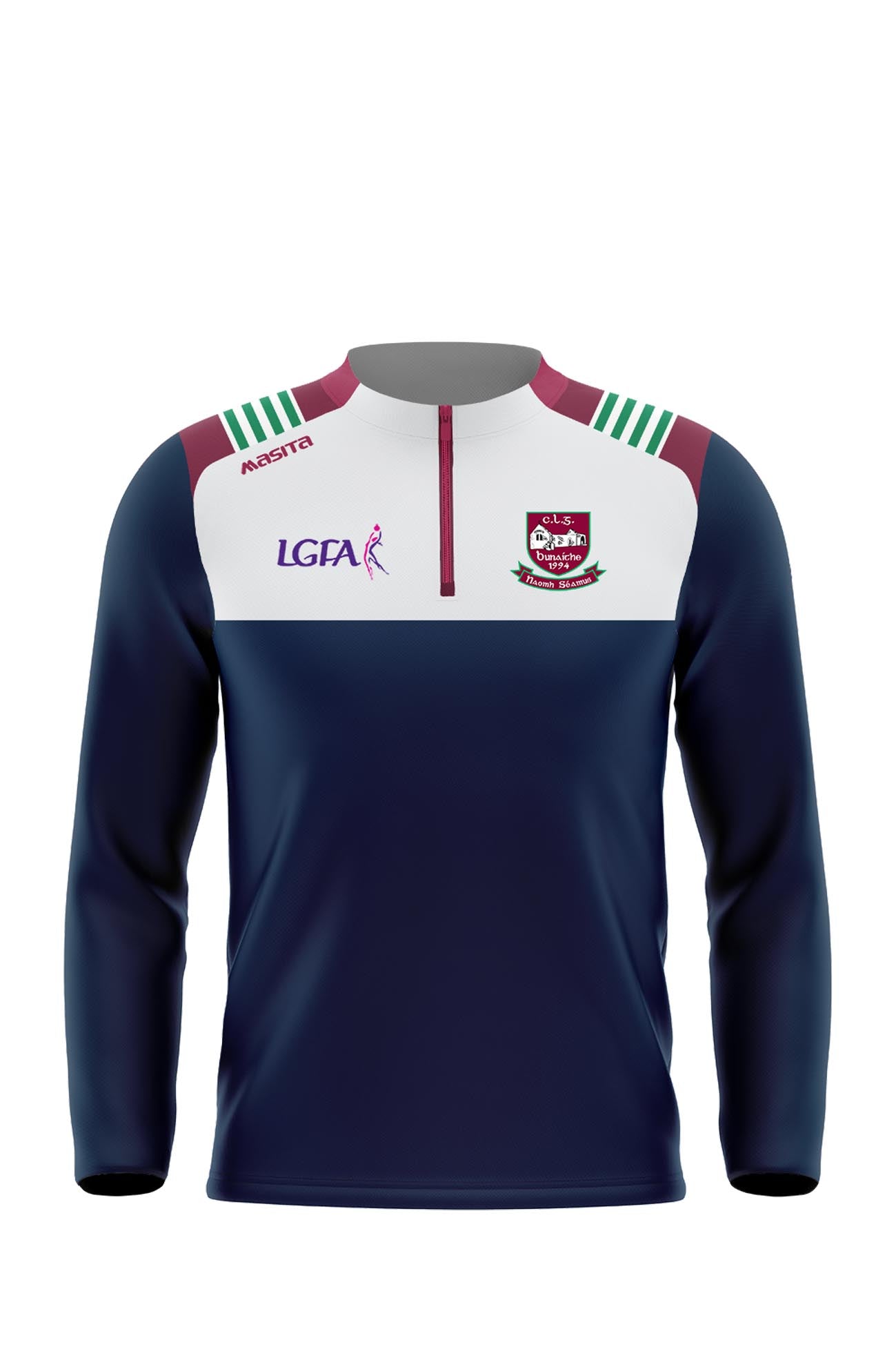 St James GAA Galway Pop Up Shop Kilkee Style Zip Top Kids