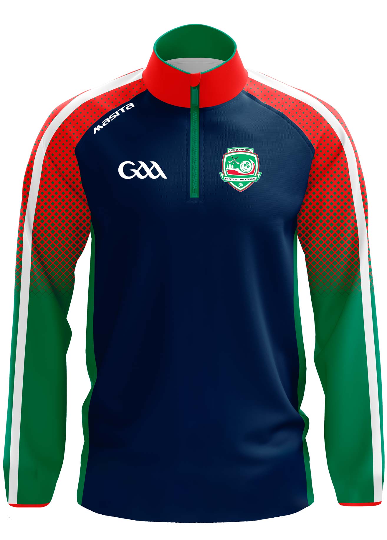 Cleveland Ohio GAA Quarter Zip Adults